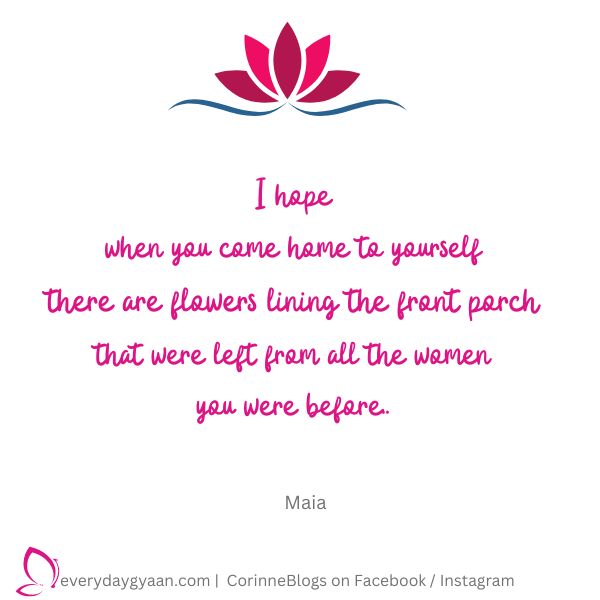 Everyday Gyaan Blooming For Myself In February